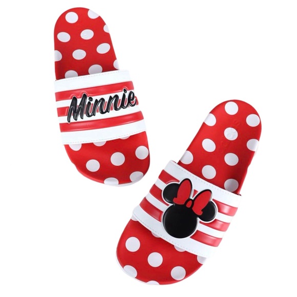 adidas | Shoes | Adidas Disney X Adidas Adilette Comfort Slides Minnie ...